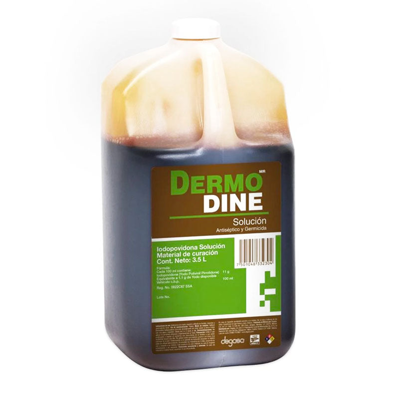 DERMODINE SOLUCION 3.5 LITROS – Ortopac Merida